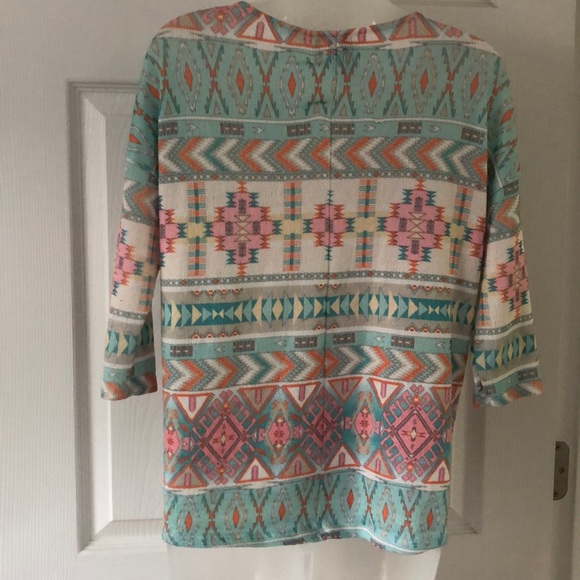 Anthropologie | Tops | Akemi Kin Southwestern Print Morgana Top | Poshmark